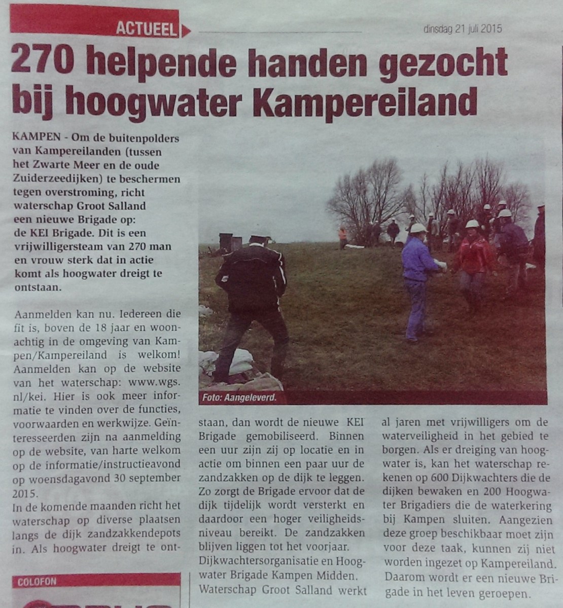 Helpende handen gezocht! – Berber Bouma